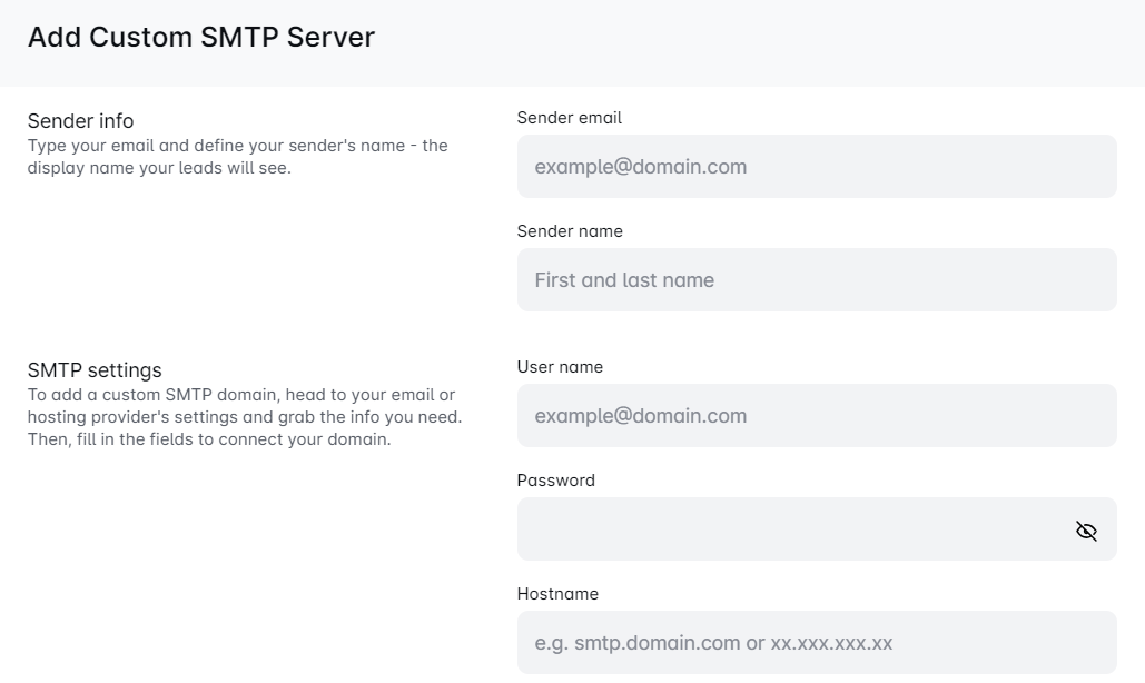 How to connect your email using Custom SMTP 📧 – Nectar Bee